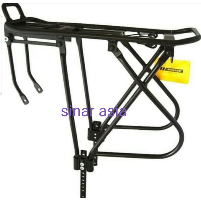 Jual Rak bagasi sepeda touring pannier belakang 20 26" merk United ...