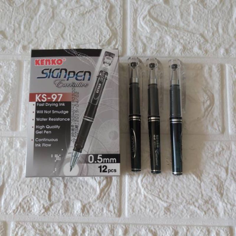 Jual Pulpen Kenko Signpen Mini KS 97 isi 3pc | Shopee Indonesia