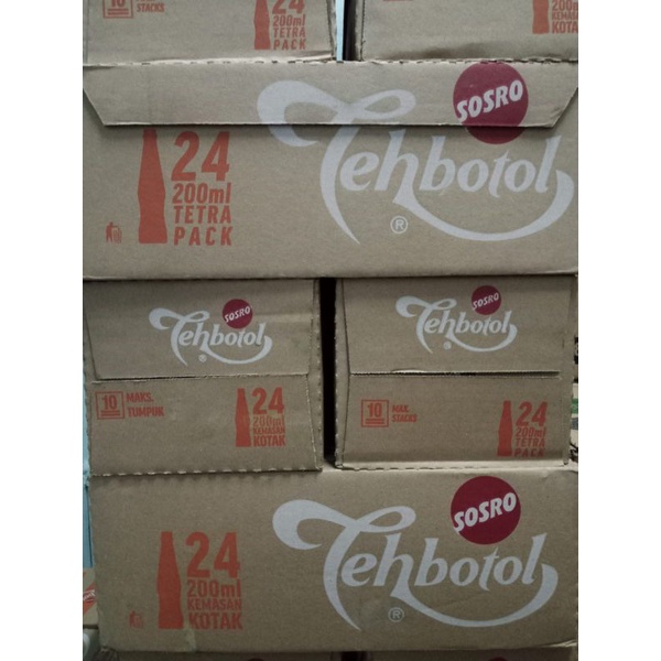 Jual TEH BOTOL SOSRO KOTAK 200ML | Shopee Indonesia