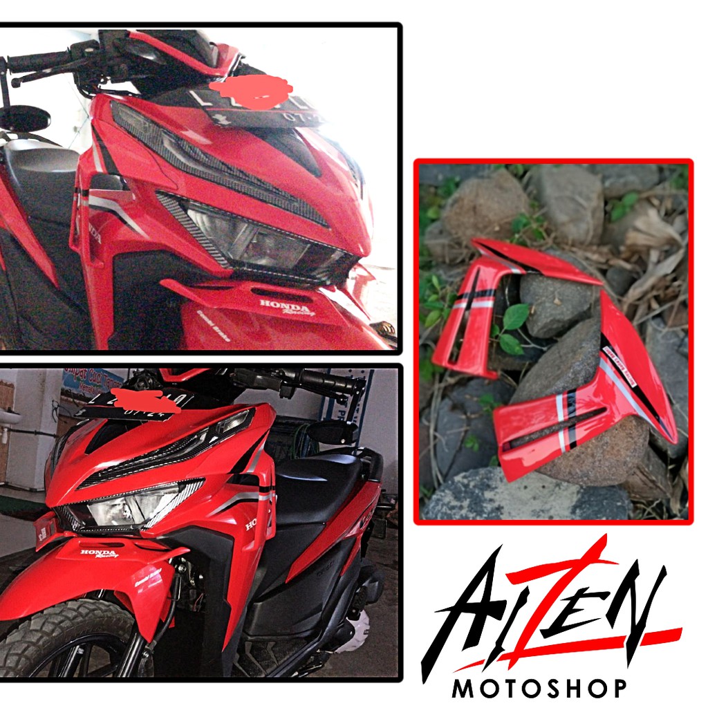 Jual Aero fairing Honda Click125i/150i , aero fairing Honda new vario ...