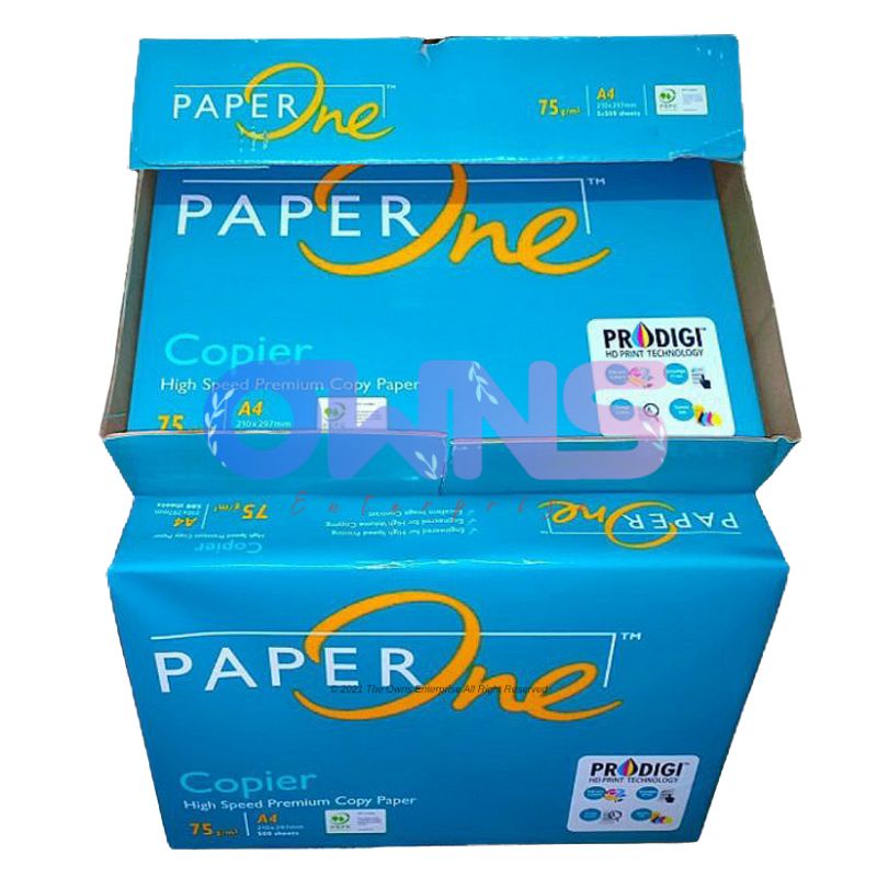 Jual Kertas HVS A4 75gr PaperOne CopyPaper Blue | Shopee Indonesia