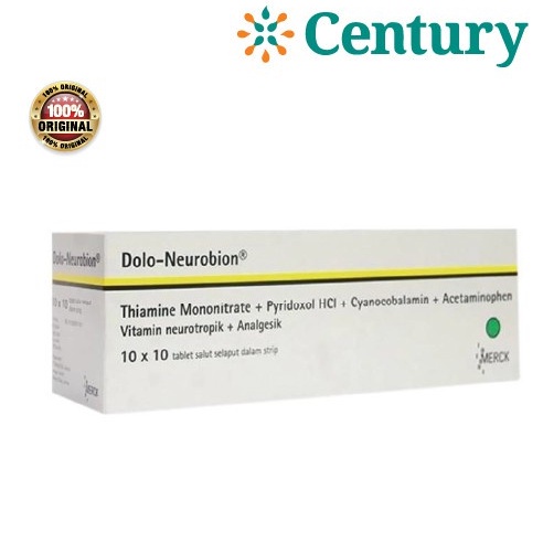 Jual DOLO NEUROBION DRAGEE 1 STRIP / VITAMIN B KOMPLEKS / VIT B/B ...