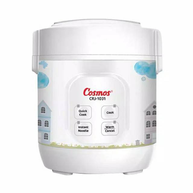 Jual COSMOS Mini Rice Cooker Digital 4in1 0.3Liter 180Watt CRJ1031 ...