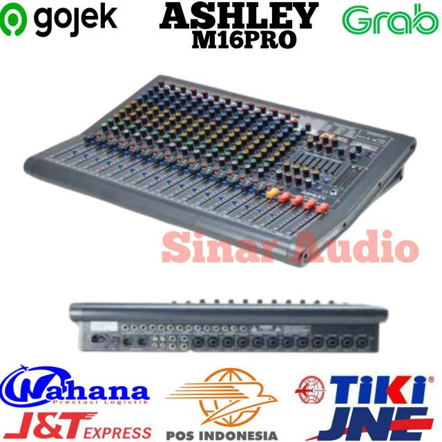 Jual Mixer ASHLEY M16PRO / M16 PRO ( 16 Channel ) Original | Shopee ...