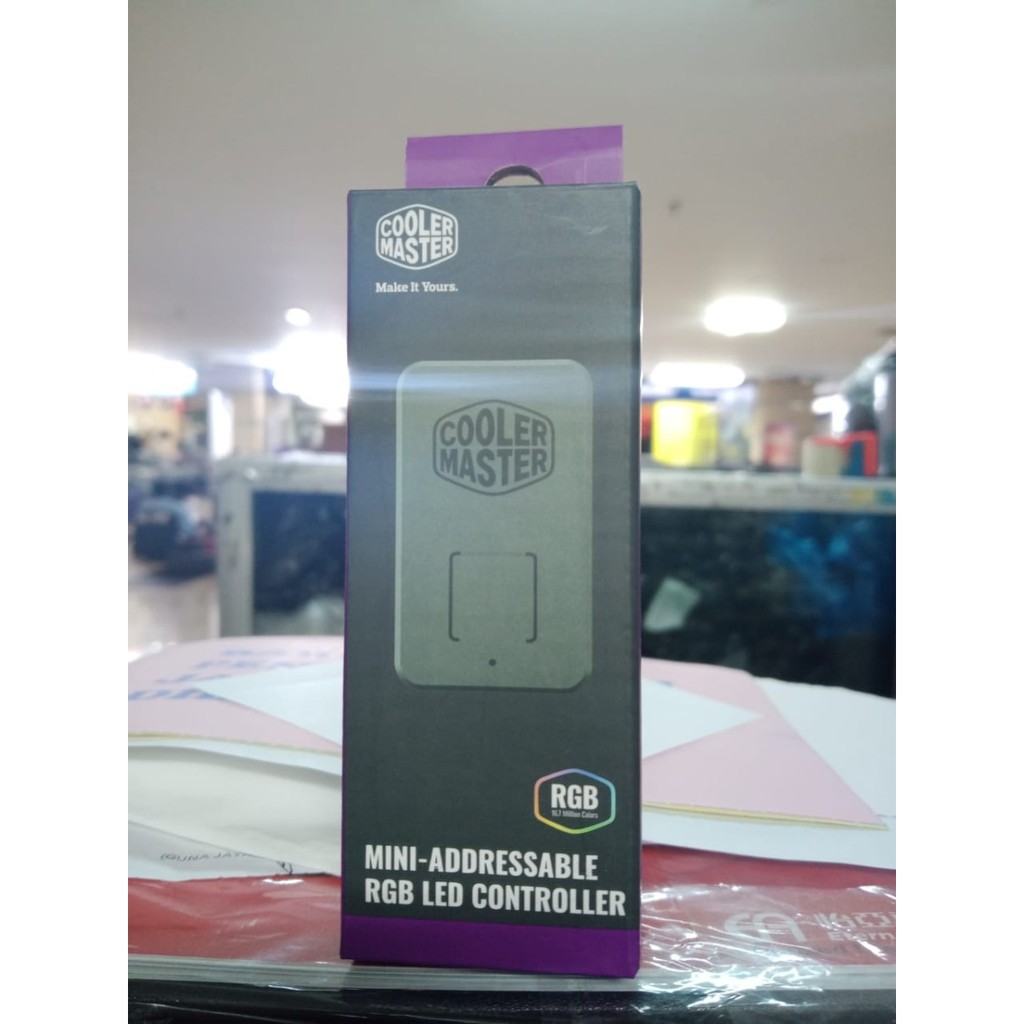 Jual Cooler Master Mini Addressable RGB LED Controller 5V ARGB Header ...