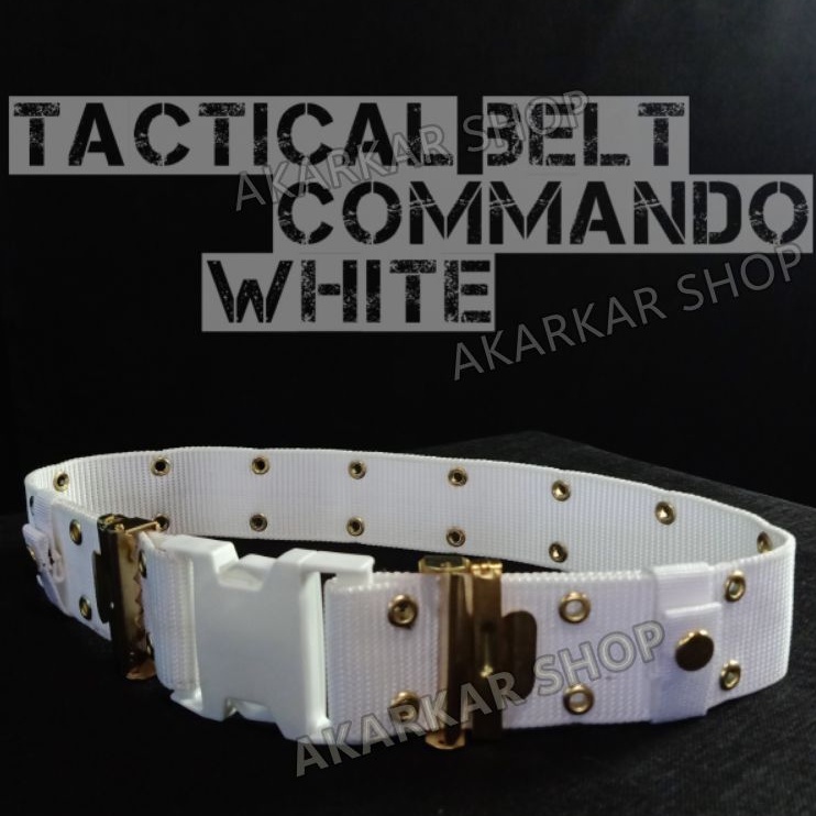 Jual Kopel Komando Putih Kopel TNI POLRI Kopel Satpam Menwa | Shopee ...