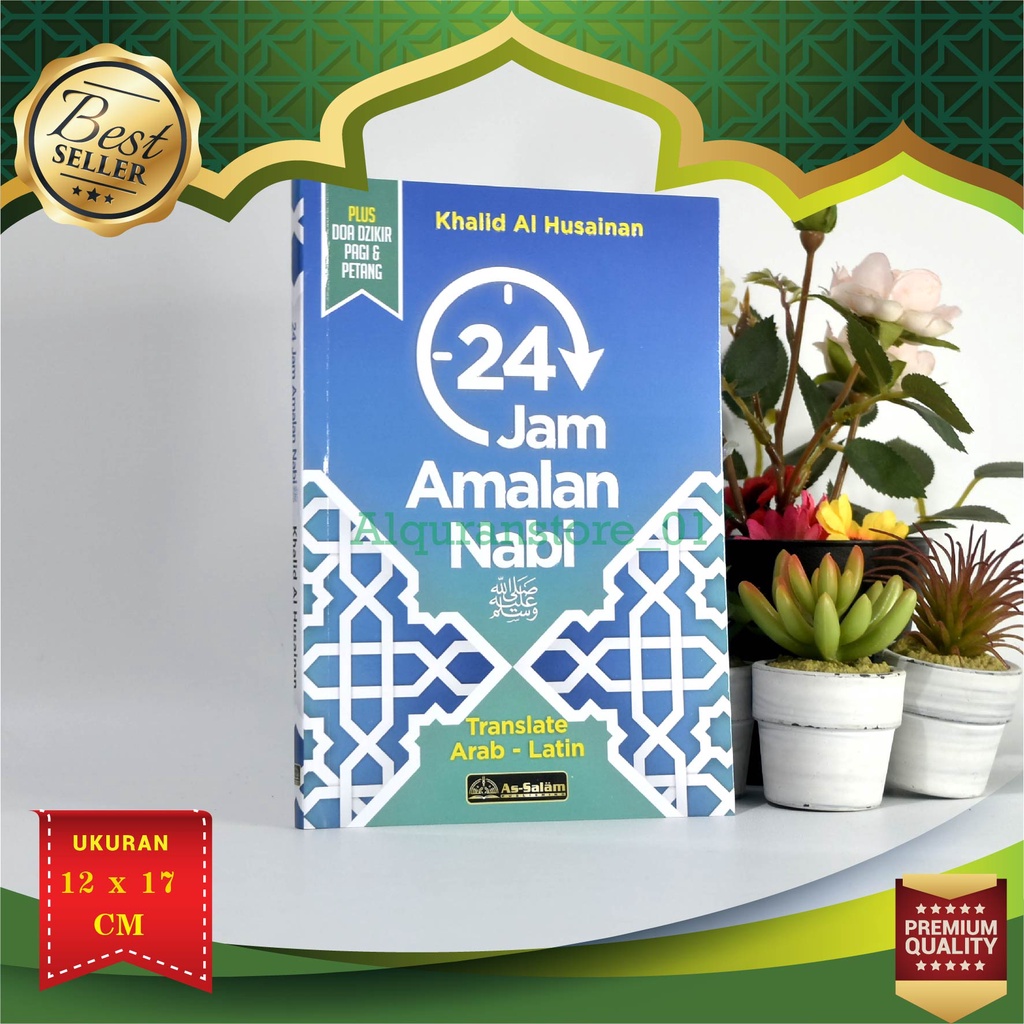 Jual Buku 24 Jam Amalan Nabi Transliterasi Arab Latin Plus Doa Dzikir ...