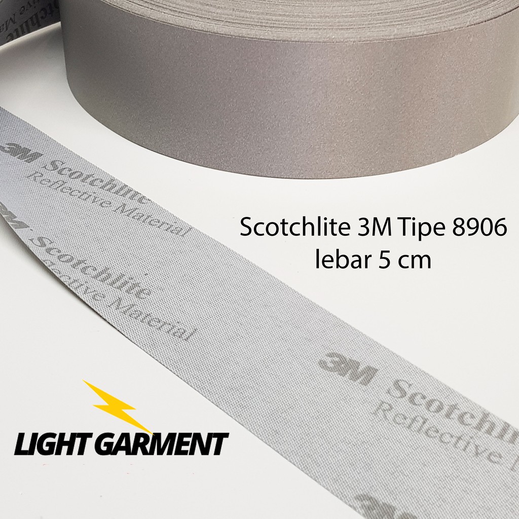 Jual Pita Scotchlite Skotlet Reflektor 3M 8906 Original 5 cm Meteran ...