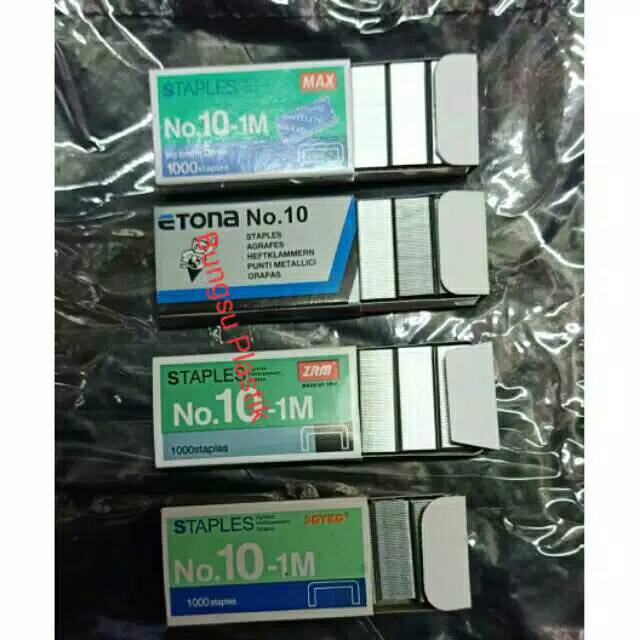 Jual Isi staples stepler no 10 | Shopee Indonesia