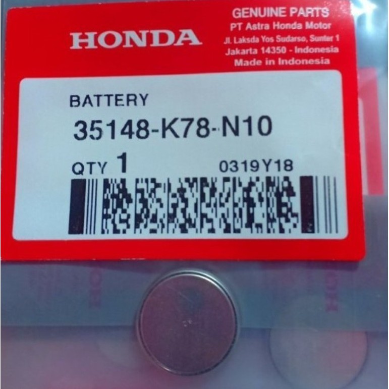 Jual BATTERY BATERAI BATRAI BATRE REMOTE REMOT ALL PCX SCOOPY VARIO ADV ...