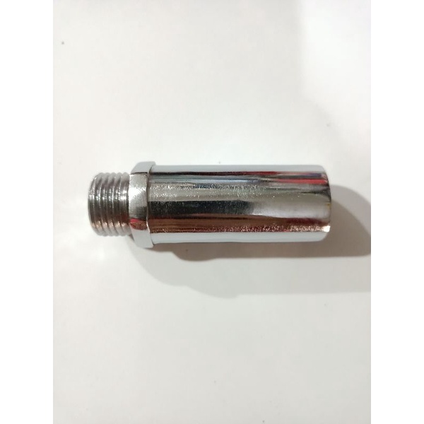 Jual Neple sok sambung kran kuningan 1/2 inchi 7cm / Sok drat luar 1/2inch x Sok drat dalam 1 ...