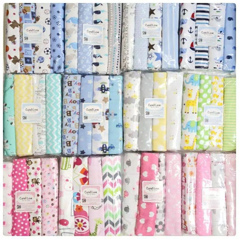Jual 1 Pcs Bedong Flanel Jumbo Motif (Bedong Satuan) | Shopee Indonesia