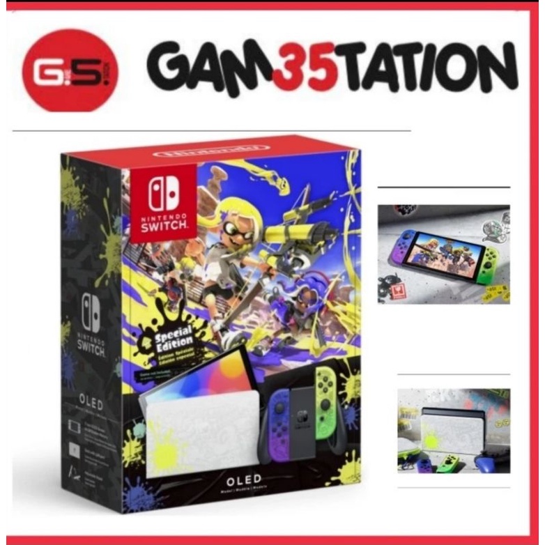 Jual NINTENDO SWITCH SPLATOON 3 EDITION | Shopee Indonesia