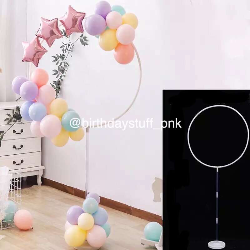 Jual Stand Balon Plastik Bulat 153cm / Stand Balon Bulat Tinggi ...