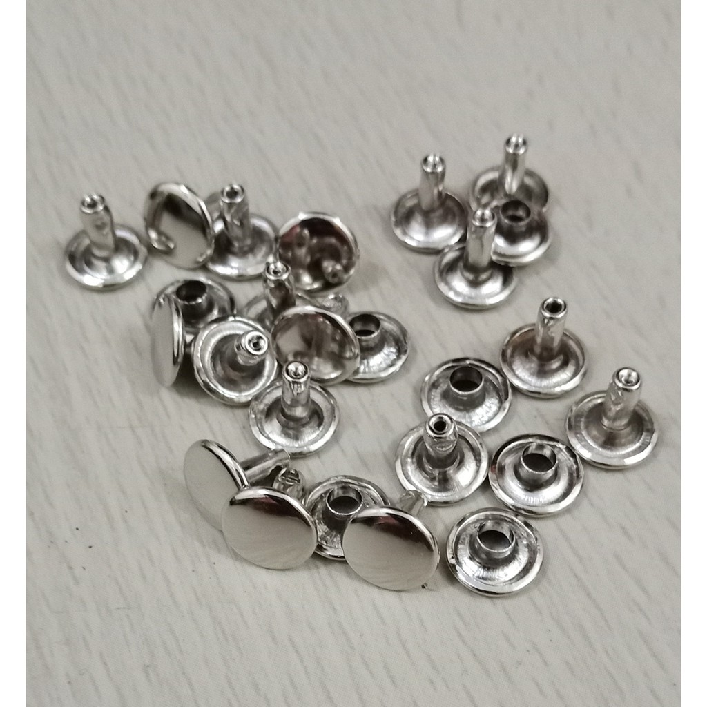 Jual Paku Centang Double Ukuran 8 mm Paku Keling Rivet 100 Pasang ...