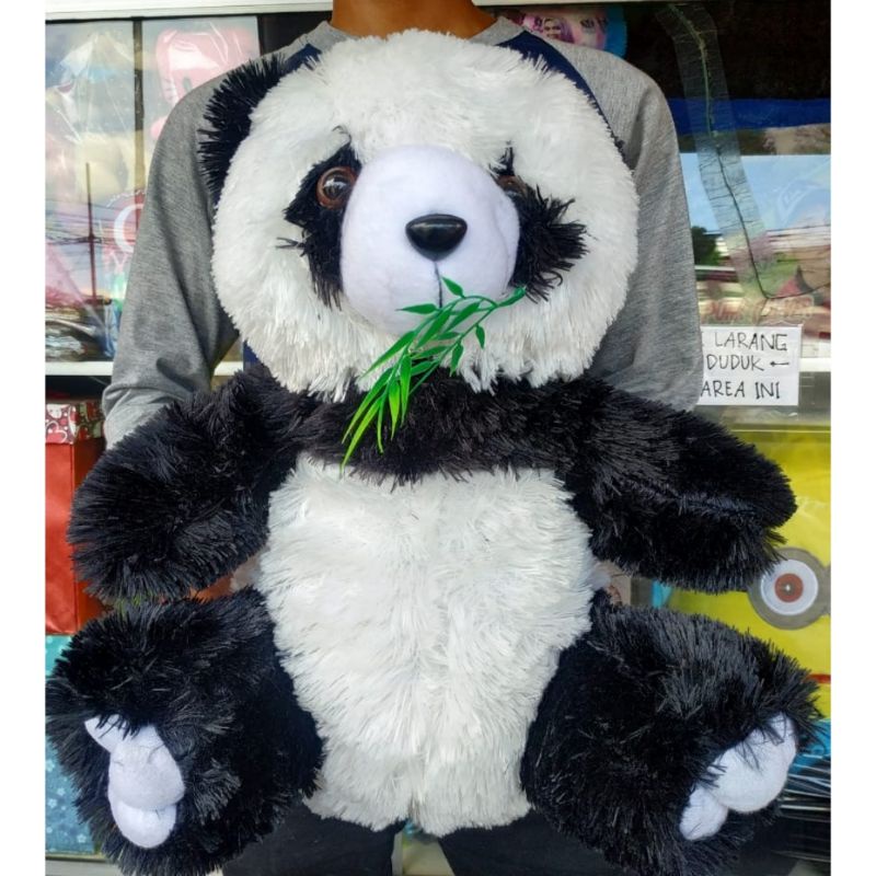 Jual BONEKA PANDA FANDA RUMPUT DUDUK KARAKTER MAINAN KADO SOUVENIR ...