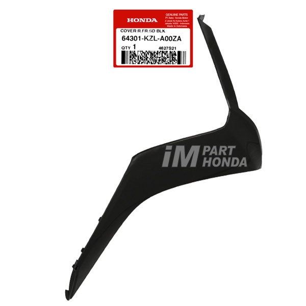 Jual 64301-KZL-A00ZA Cover Tebeng Sayap Kanan Spacy Karbu Fi Hitam ...