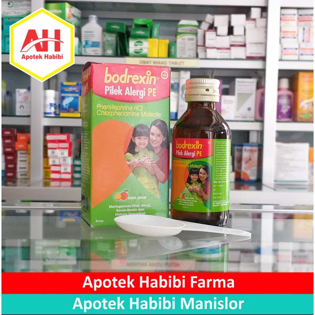 Jual BODREXIN DEMAM FLU & BATUK PE TIDAK BERDAHAK SIRUP OBAT DEMAM ...