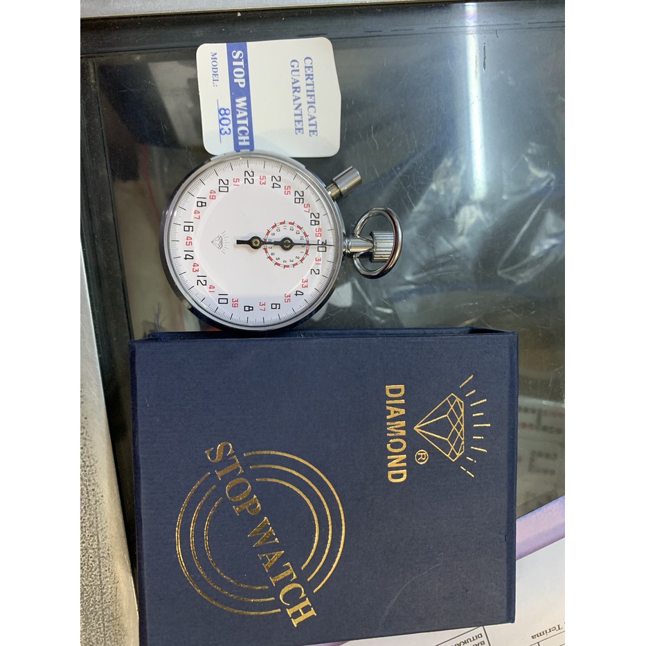 Jual Dijual STOPWATCH DIAMOND ANALOG 803 2 KNOCK ORIGINAL GROSIR ...