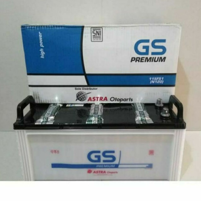 Jual Aki N120 GS Astra premium 12volt 120amper Original GS Astra 120 ...