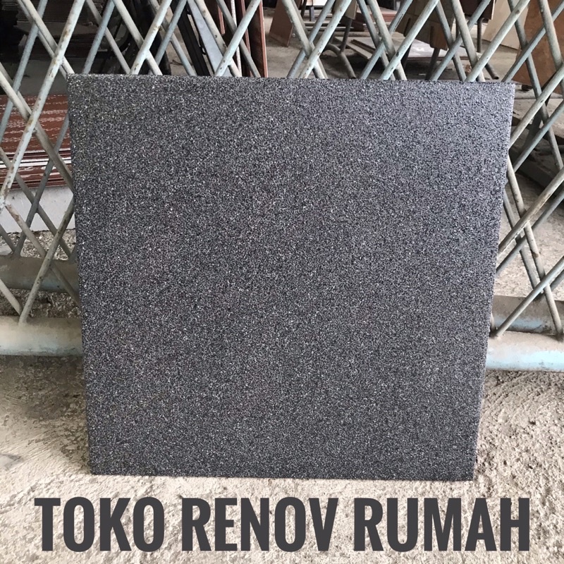 Jual keramik lantai 40x40 hitam/ keramik lantai garasi/ keramik lantai ...