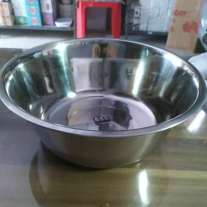 Jual MANGKOK STAINLESS STEEL 24 cm | Shopee Indonesia