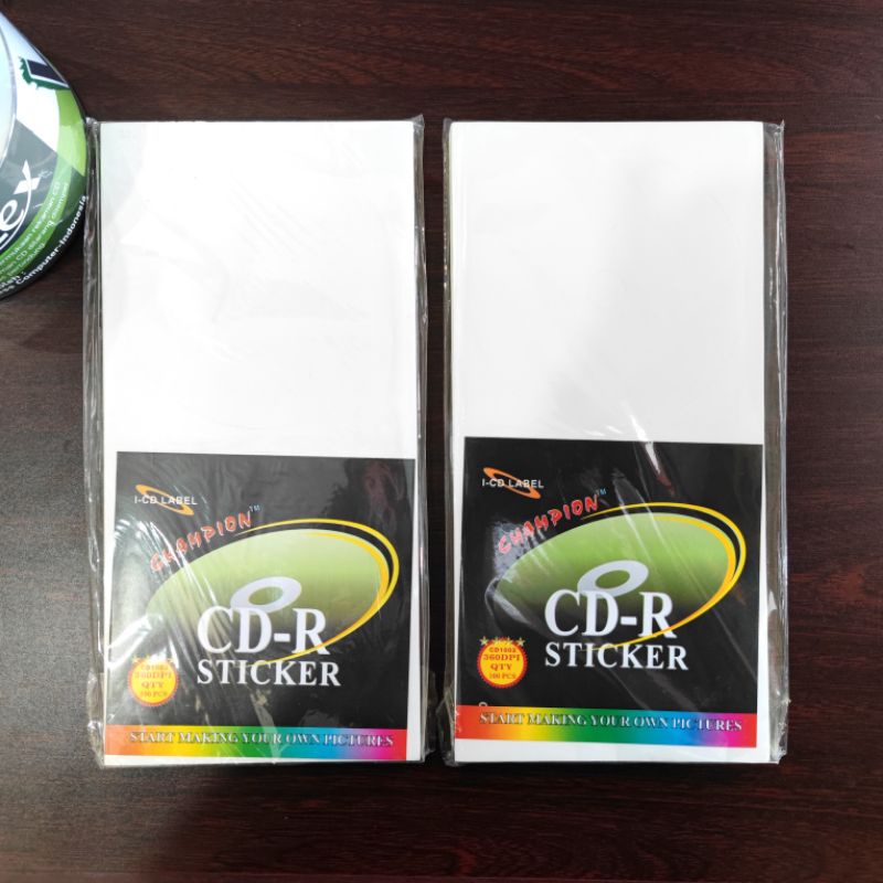 Jual Label sticker CD/DVD HVS isi 50 lembar tapi bisa u 100 CD/DVD | Shopee Indonesia