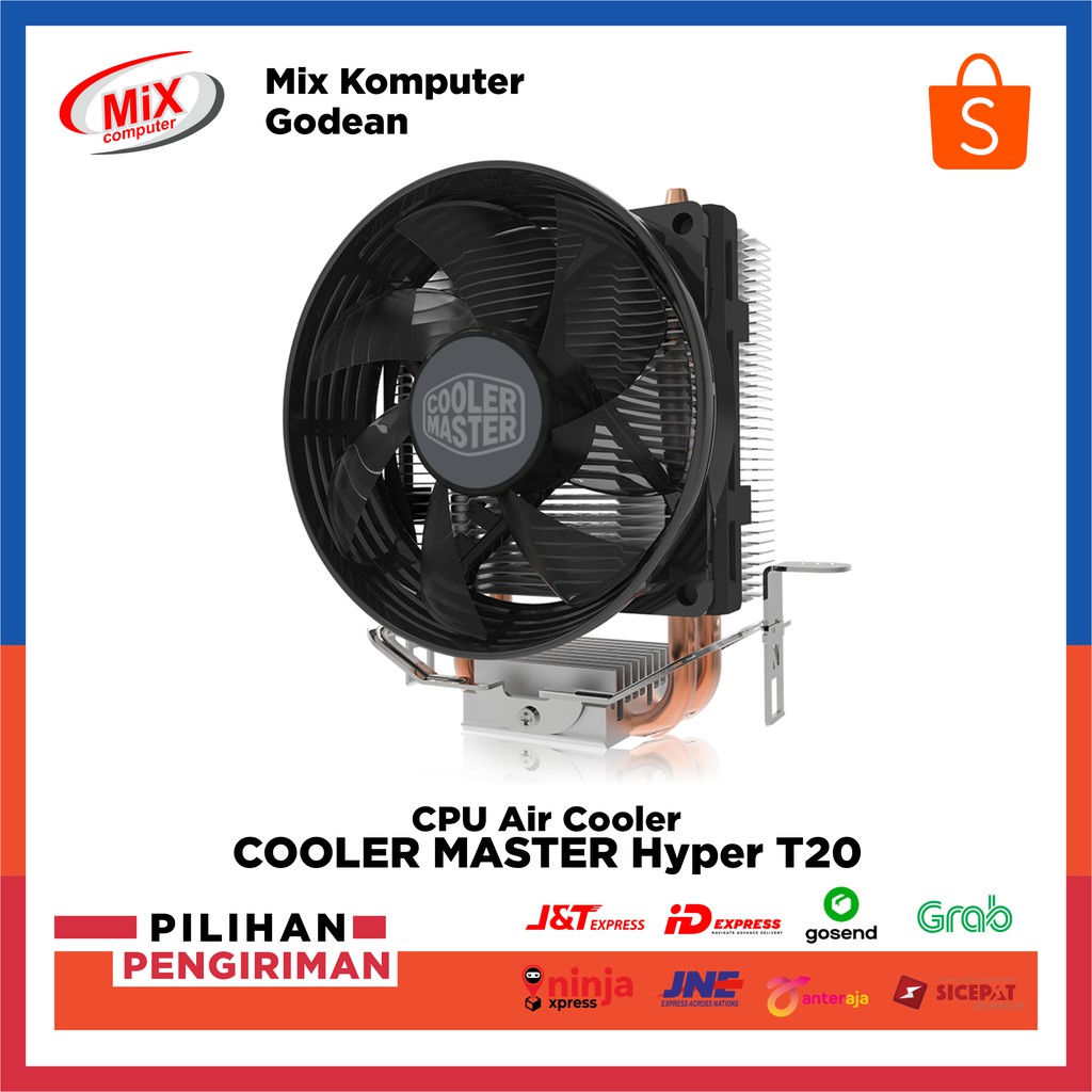 Jual Fan Processor Master Hyper T20 Universal CPU Cooler (Intel/AMD ...