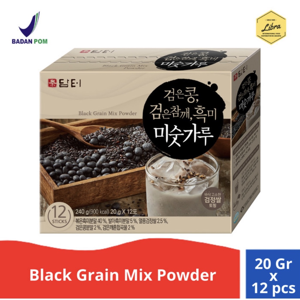 Jual Damtuh Black Grain Mix Powder 20 gr x 12 pcs | Shopee Indonesia