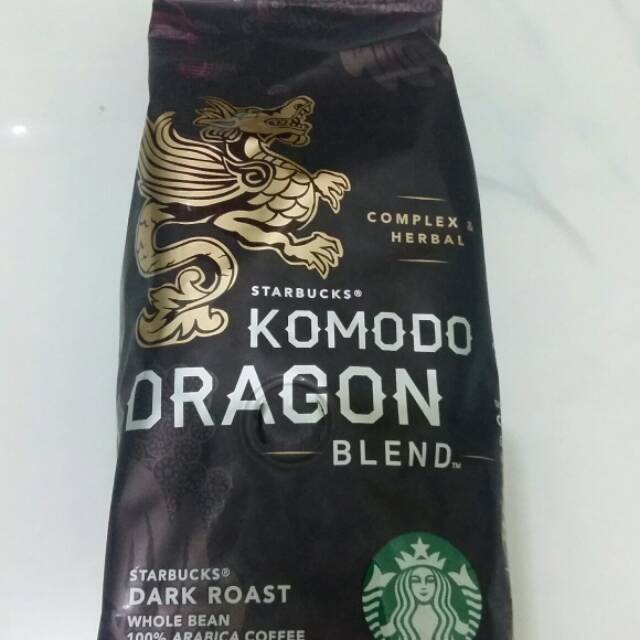 Jual Starbuck Komodo Dragon Blend/Biji Kopi/Kopi/Minuman | Shopee Indonesia
