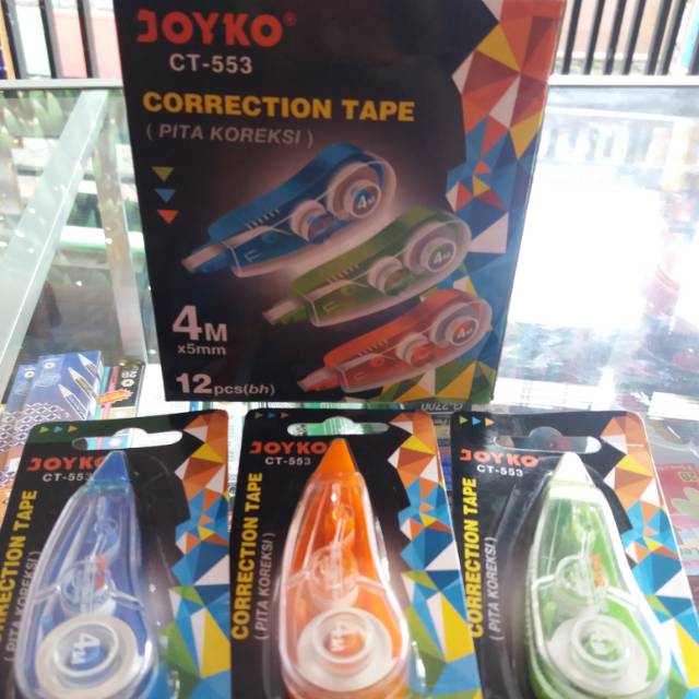 Jual stipo kertas / correction tape ( 1pcs ) | Shopee Indonesia