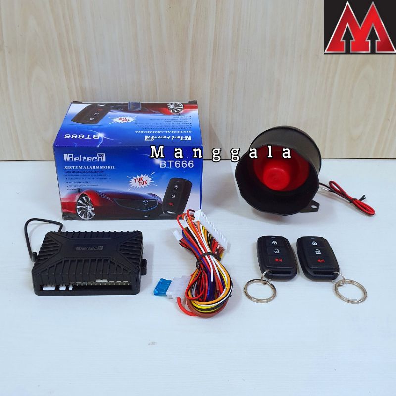 Jual Alarm Kunci Mobil Beltech BT666 | Shopee Indonesia