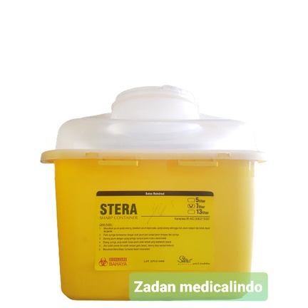Jual Stera Sharp Container 7 L / Safety Box / Limbah Medis | Shopee ...