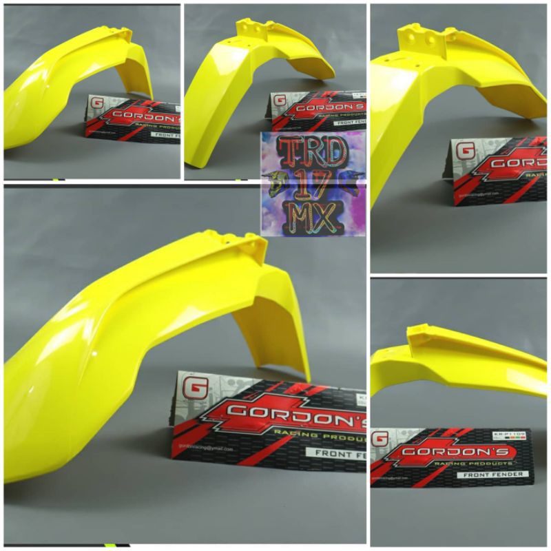 Jual Spakbor depan klx kuning body gordon slebor depan klx gordon | Shopee Indonesia
