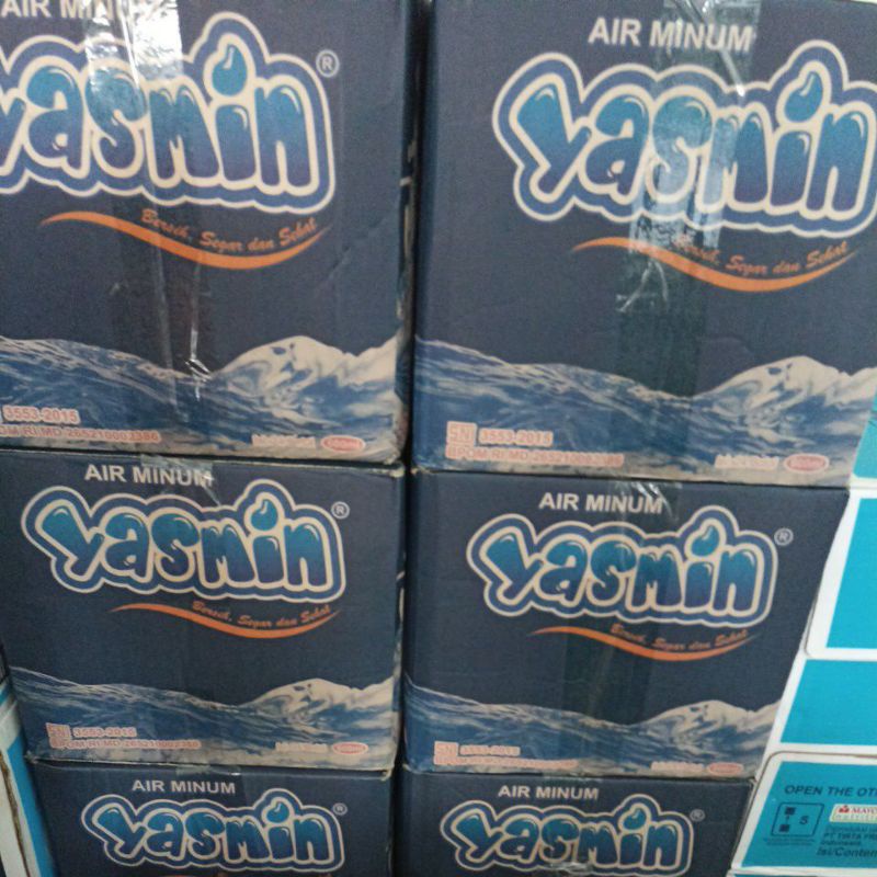 Jual Air Minum Dalam Kemasan Botol Yasmin 600 ML - 1 dus isi 24 ...