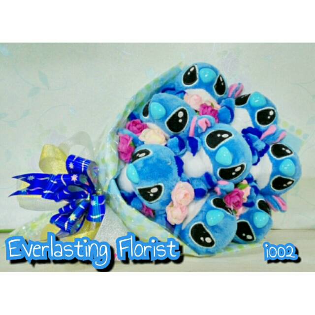 Jual Bucket Stitch i002 Buket Bunga Boneka Bouquet Wedding Wisuda ...