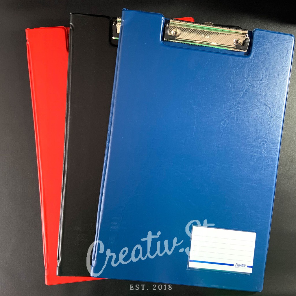 Jual BANTEX Clipboard With Cover F4 Folio 4211 Papan Jalan | Shopee ...