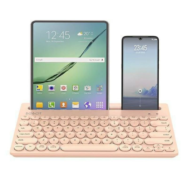 Jual Keyboard ROBOT KB10 Multi-Device Bluetooth & 2.4G Wireless 3 ...