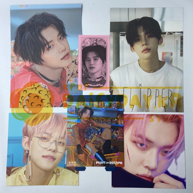 Jual Yeonjun TXT - Postcard, Standee, AR Card Escape Boy R VR | Shopee ...