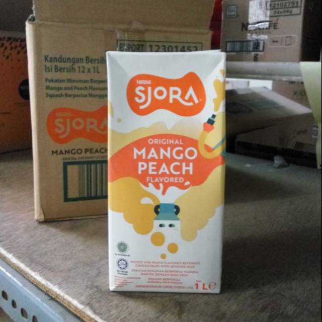 Jual Sjora Mango Peach Nestle Professional 1L | Shopee Indonesia