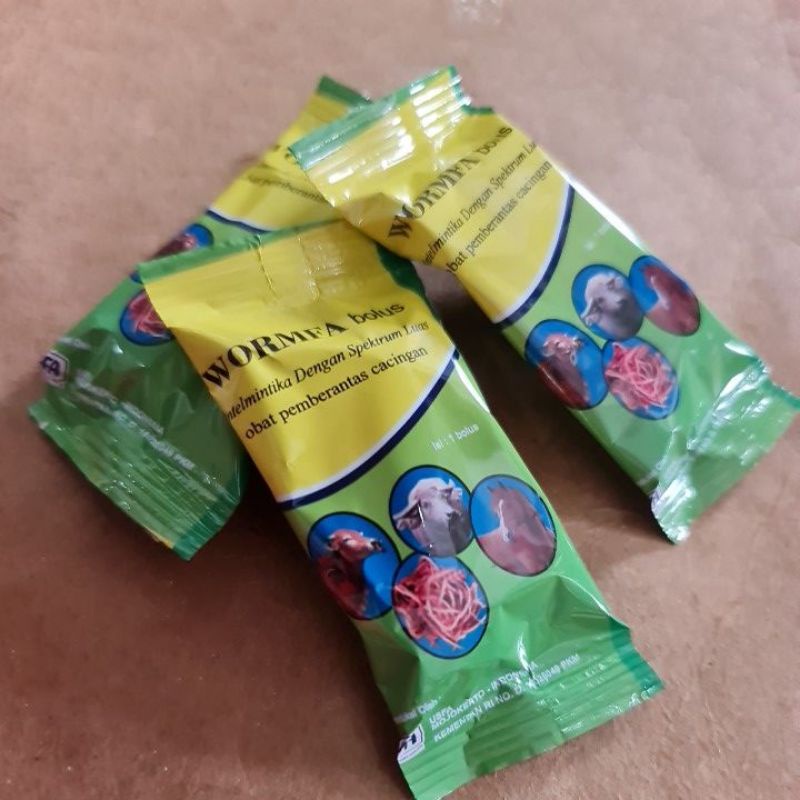 Jual Wormfa Bolus - Obat Cacing Sapi, Kuda, Kerbau | Shopee Indonesia