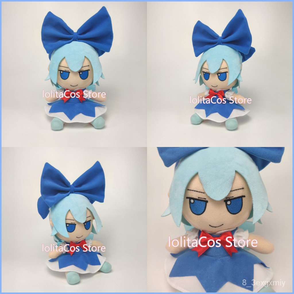Jual Japan Anime TouHou Project Cirno Fumo Fumo Cosplay Cute Girl Doll ...