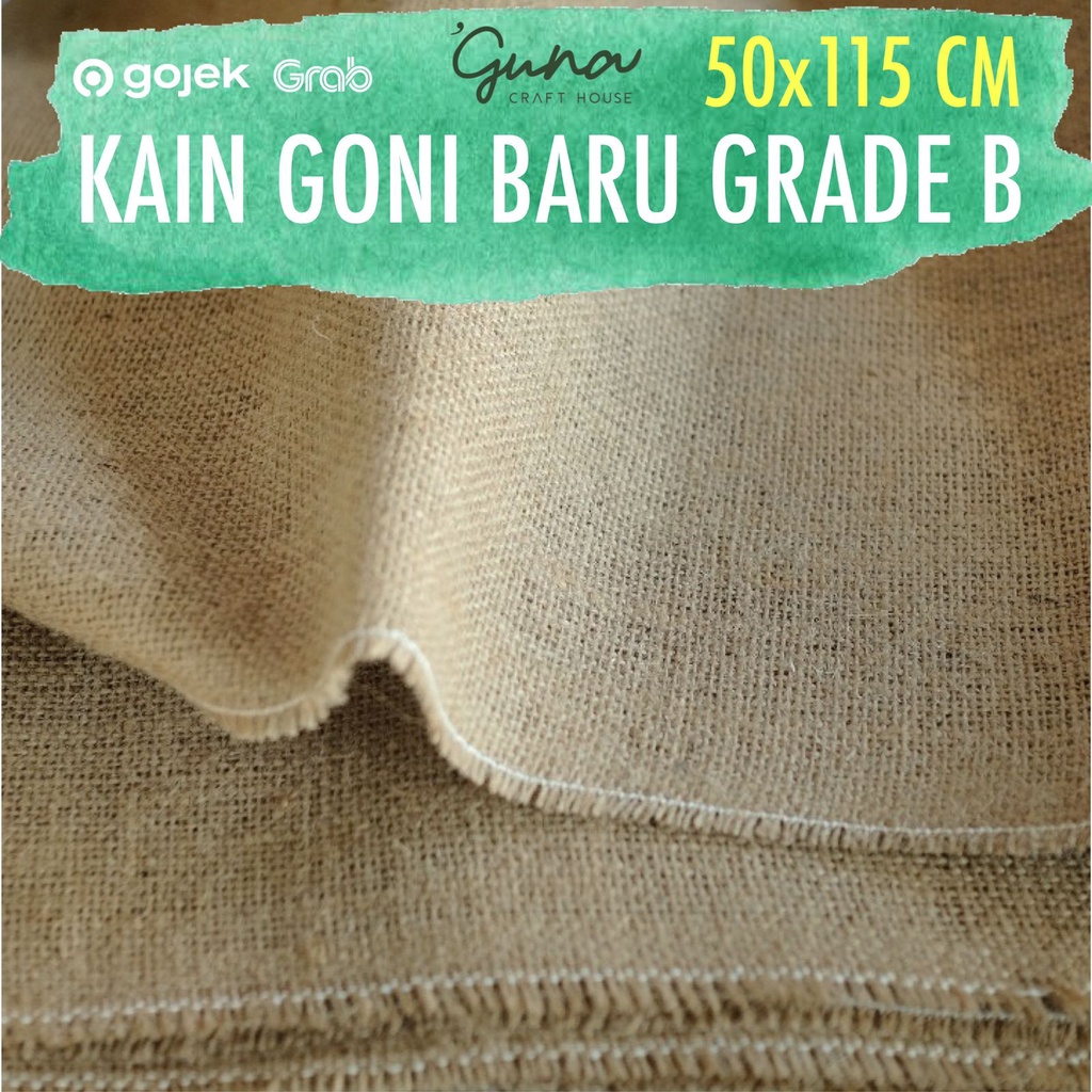Jual Kain Goni Baru Lokal Lembaran 50 cm - Bahan Goni Bandung - Kain ...