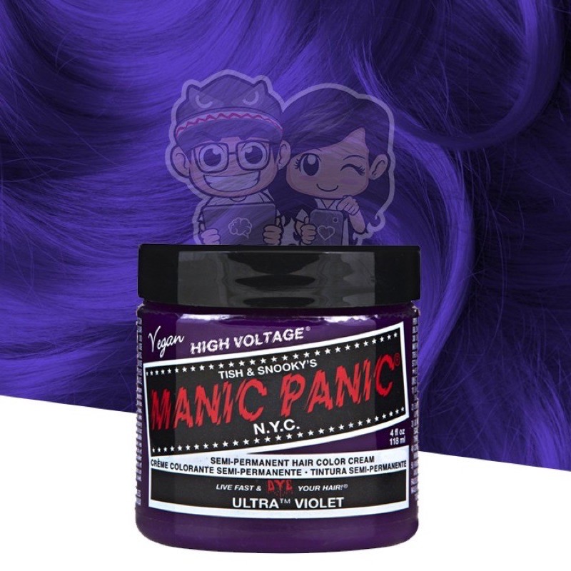 Jual Manic Panic Classic Ultra Violet | Shopee Indonesia