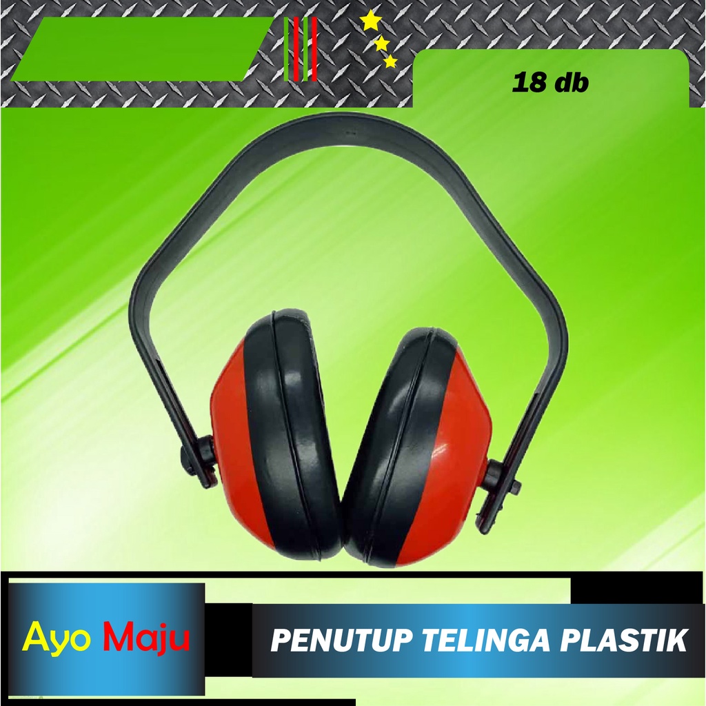 Jual Earmuff Protection / Penutup Telinga Ear Muff Plastik | Shopee ...