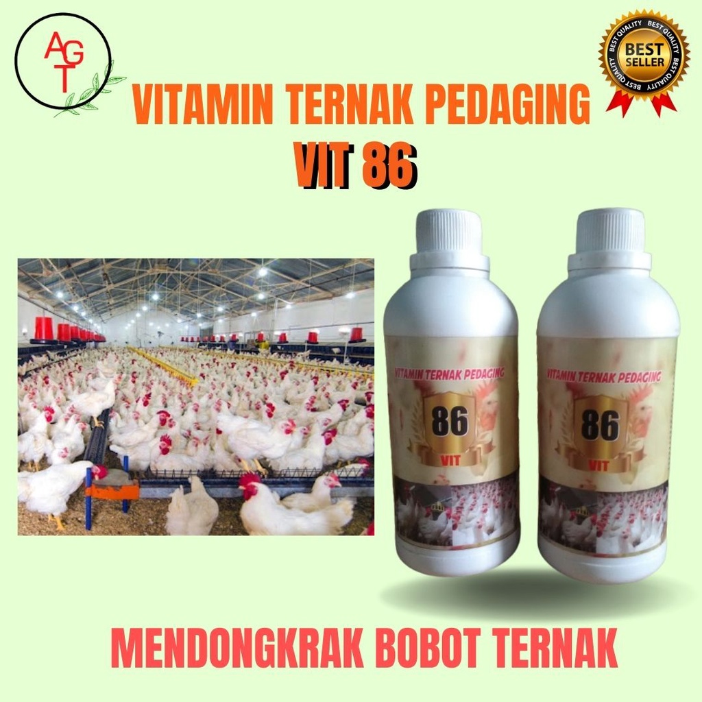 Jual OBAT HERBAL PENGGEMUK AYAM PEDAGING VIT 86 | Shopee Indonesia