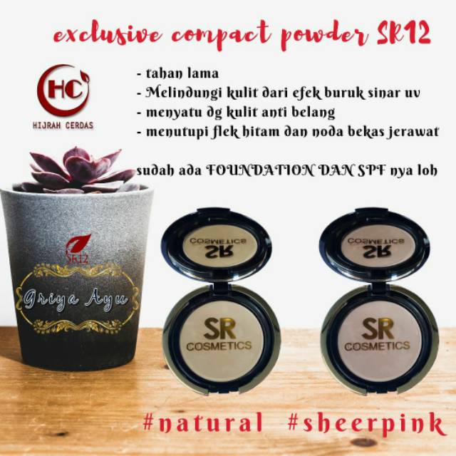 Jual Compact powder perpaduan bedak dan foundation dengan pelembab yang ...