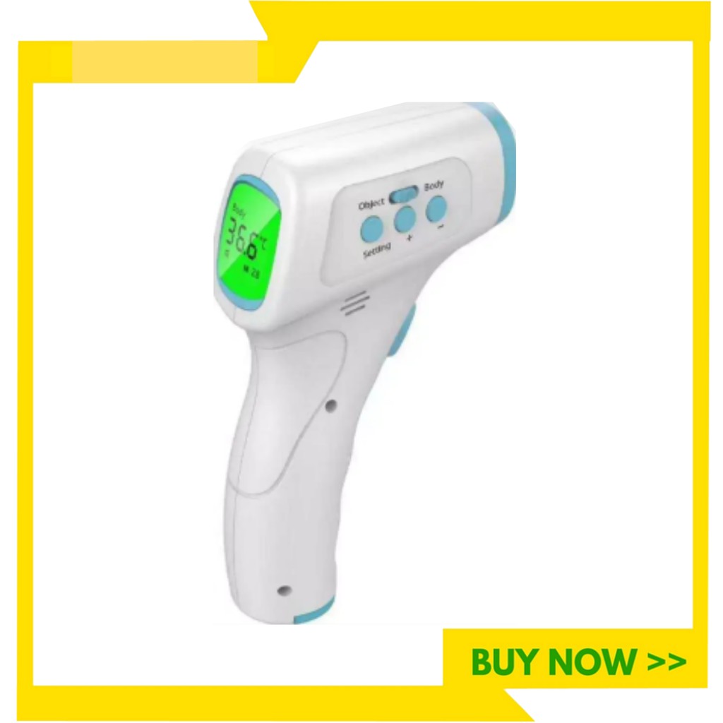 Jual Termometer Infrared Non Kontak Dahi Digital Monitor Termometer ...