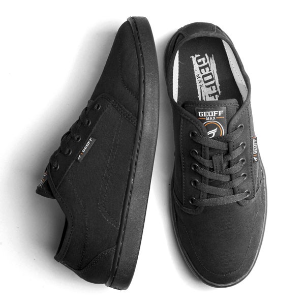 Jual Sepatu GMX Geoff Max Knoxville All Black | Shopee Indonesia