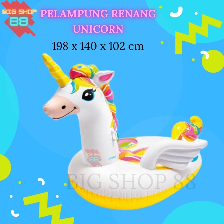 Jual RIDE ON FLOATIES PELAMPUNG ANAK INTEX SWAN BEBEK FLAMINGO UNICORN ...